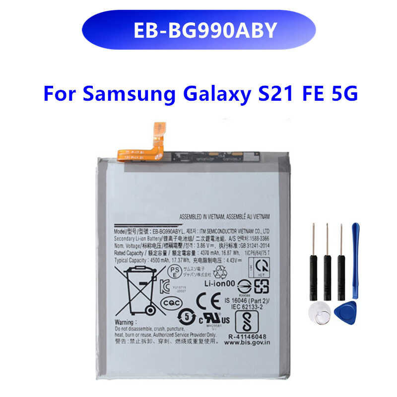 - Bagong Baterya 4500Mah Eb-Bg990aby Para Sa Samsung Galaxy S21 FE 5G ...