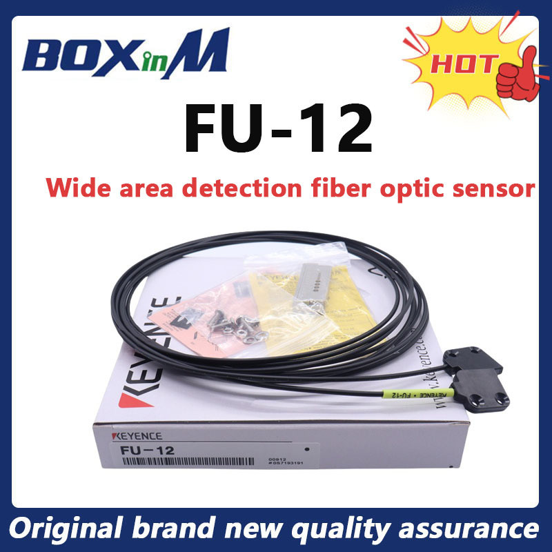 KEYENCE FU-12 Regional high-precision fiber optic sensor fiber optic ...