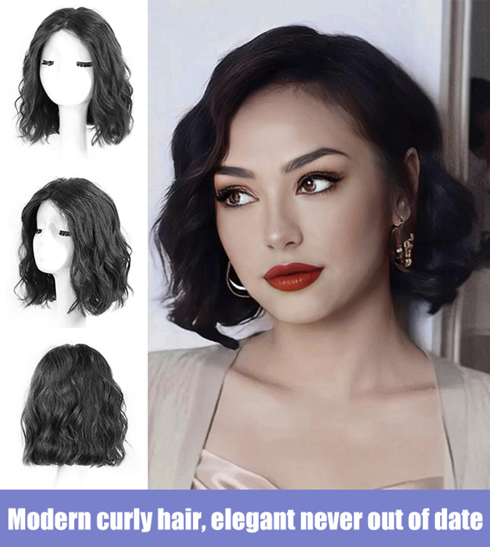 Glamorous Sister's Hairpiece for Effortless Short Curly Hairstyles ...