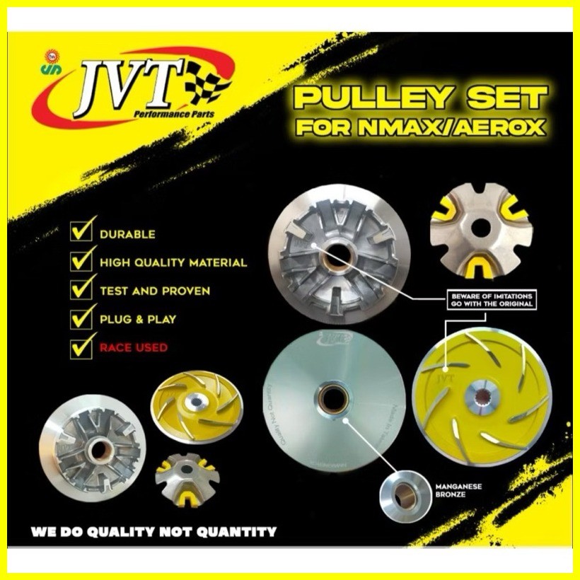 JVT PULLEY SET NMAX/AEROX V1&V2 | Shopee Philippines