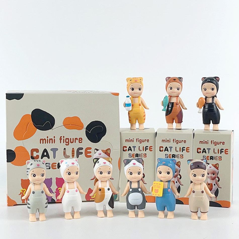 Mofusand Cats Hippers & Sonny Angel Hippers Mini Figure Smiski Series ...