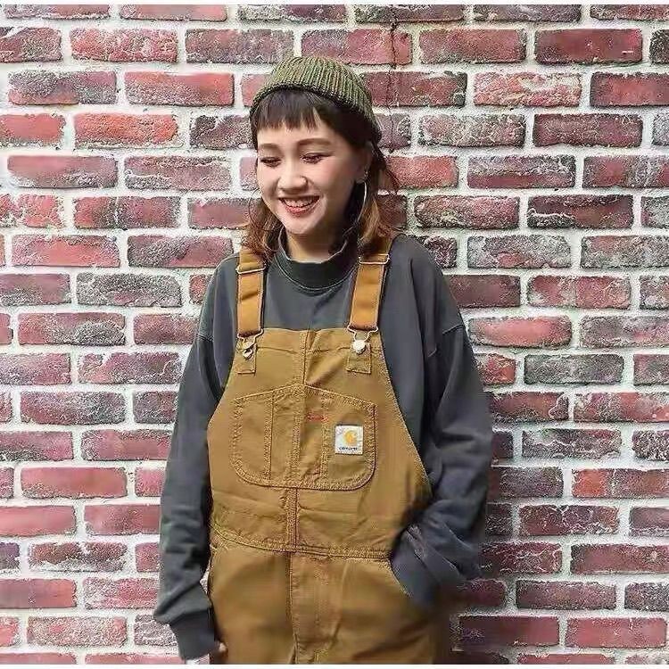 CARHARTT American Retro Loose Straight Overalls With The Same Style Of ...