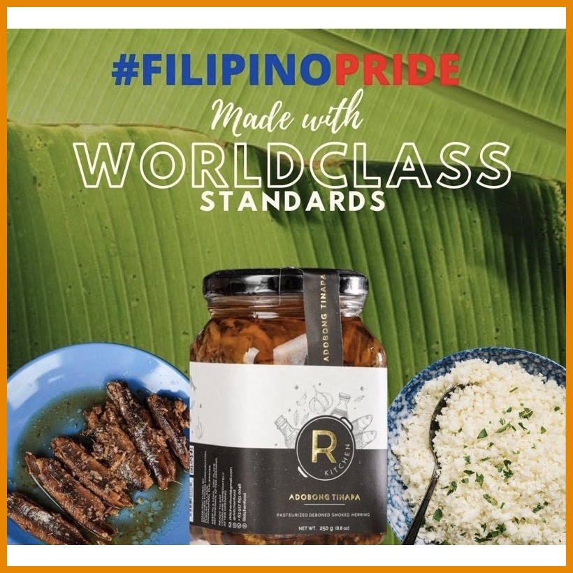 ∠ Rkitchen Adobong Tinapa (Dried & Smoked Fish Fermented Shrimp & Fish ...