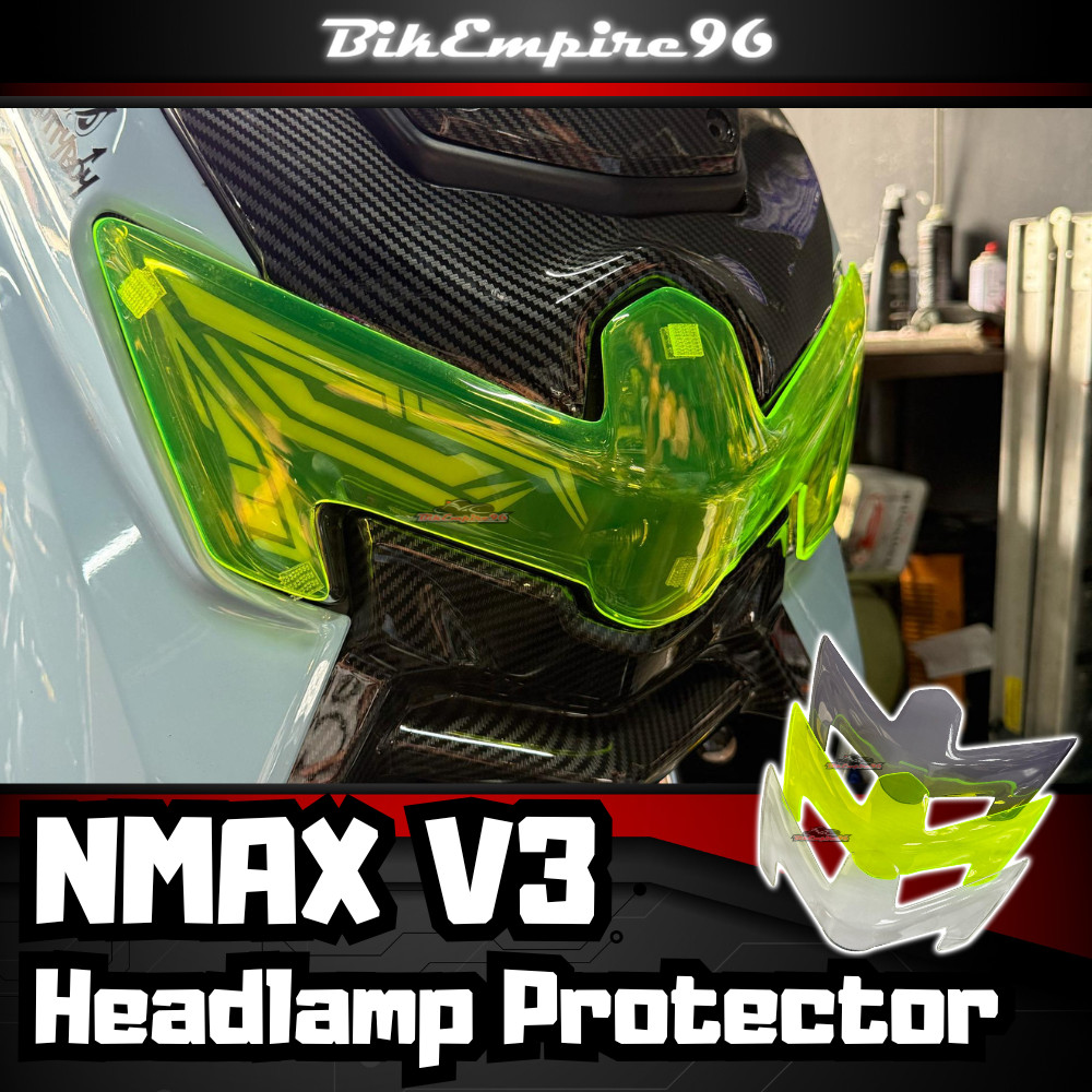 Nmax 155 V3 2025 Headlamp Protector Headlight Cover Front Headlamp ...
