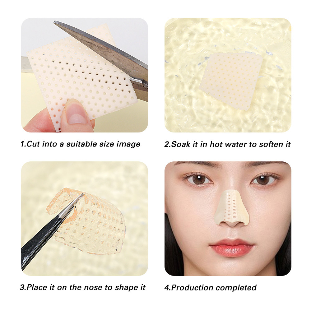 1/3/5Pcs Thermoplastic Nasal Splint - Breathable Nose Bridge Height ...