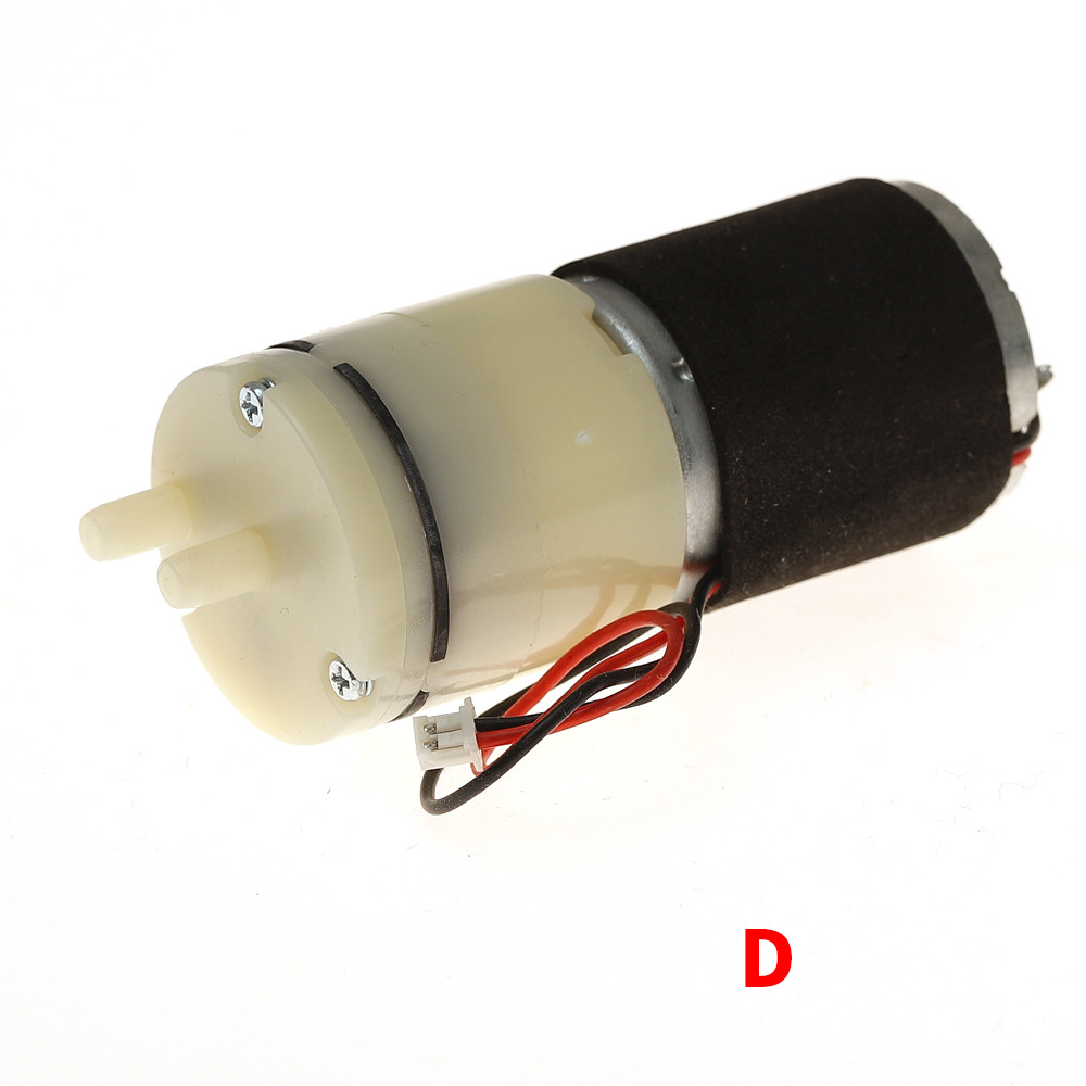 DC 3V 3.7V 5V 6V Small Mini 370 Motor Diaphragm Air Pump Vacuum Pump Negative Pressure Suction ...
