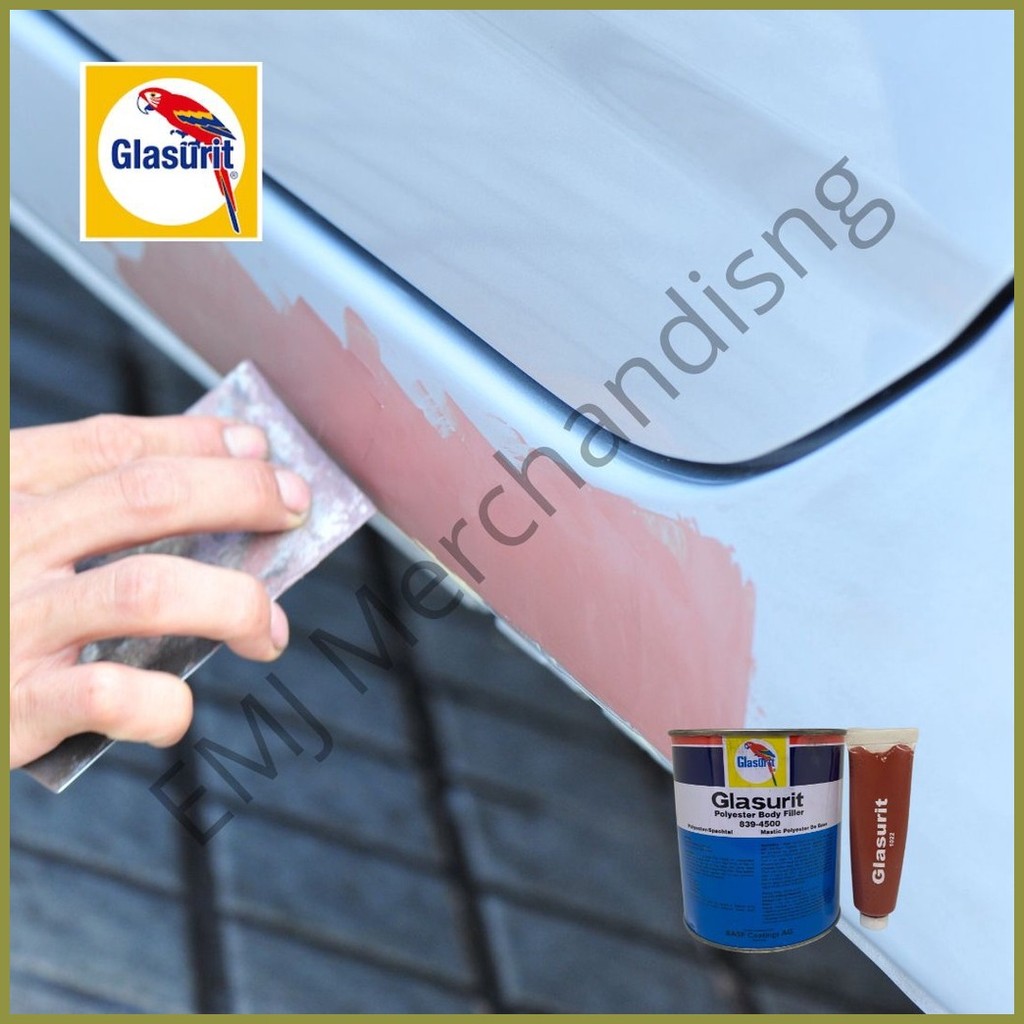 EMJ Glasurit Body Filler In Liter / masilya / filler / car / motorcycle ...