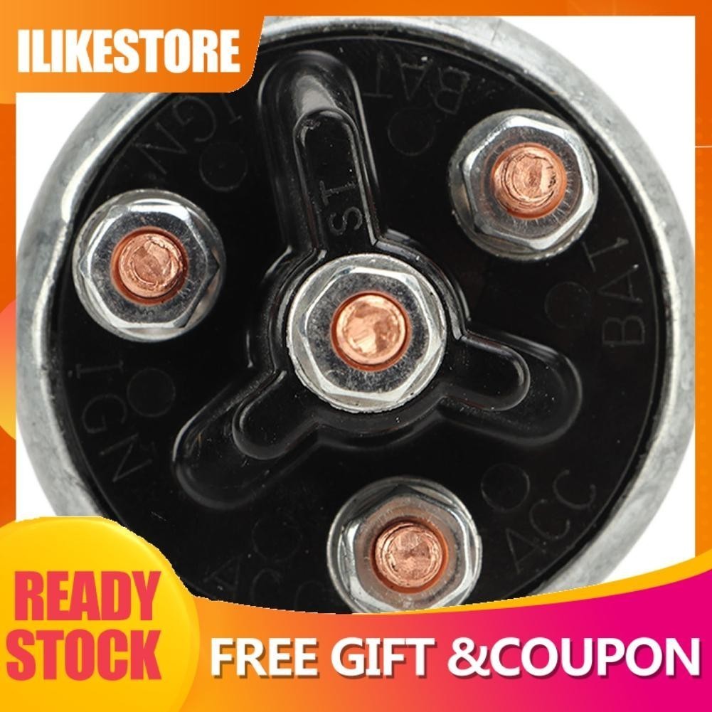 ∵ ,♘Ilikestore Ignition Switch Aluminium Alloy Wearproof Starter ...