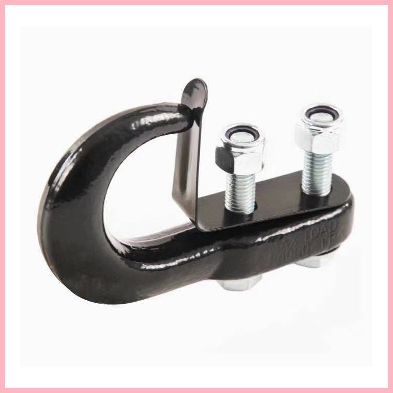 LD Hook Hitch Black Universal Front Tow Hook Black Steel | Shopee ...
