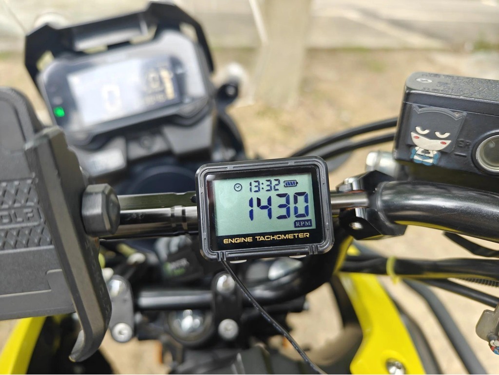 Waterproof Digital Big Screen Engine Tachometer Motorcycle ...