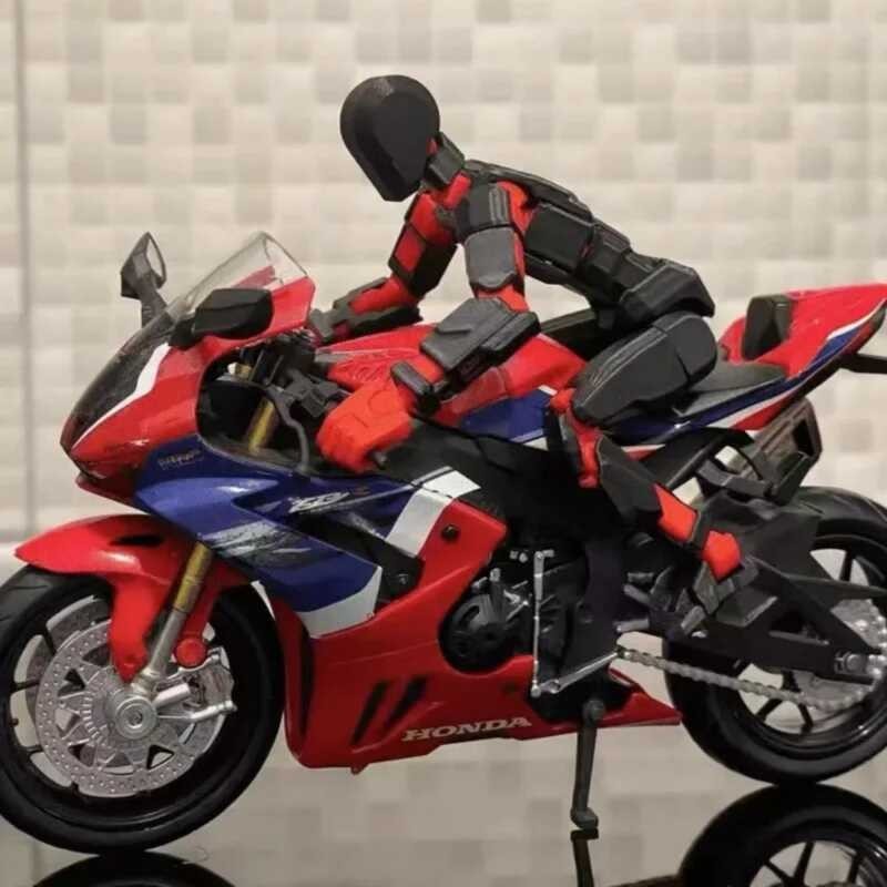lti-Articular Movable Robot Action Figure 3D Printed Assembly Mannequin ...