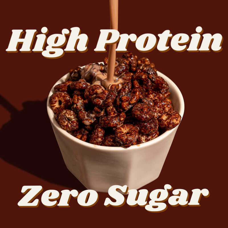 Crunch Cacao Cereal 200g (package renewed)/ High Protein, Zero Sugar ...