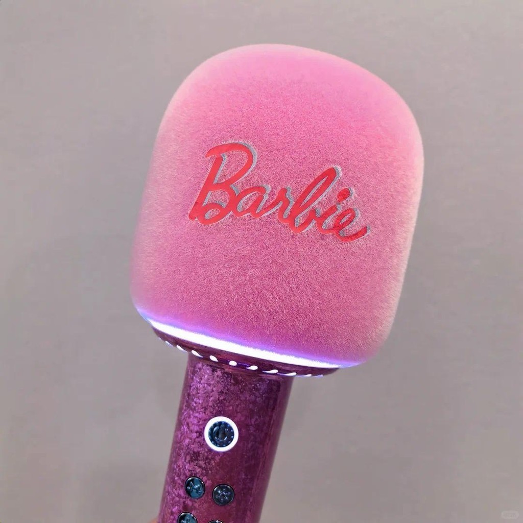 Barbie X1 Bluetooth Wireless Microphone Speaker 2-in-1 Family Karaoke ...