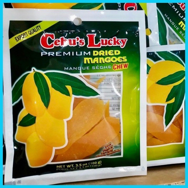 Cebus Lucky Dried Mangoes (1PACK x 100g) Mango Slices, Joanna Dried ...