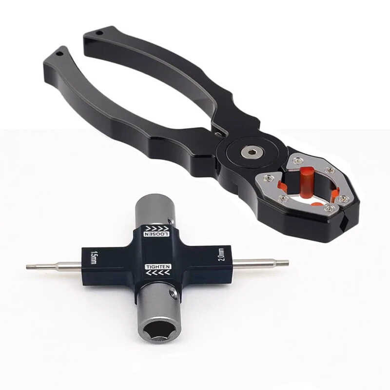 M5 Quad Wrench With Built In One Way Bearing Tool 1.5Mm/2Mm Screwdriver ...