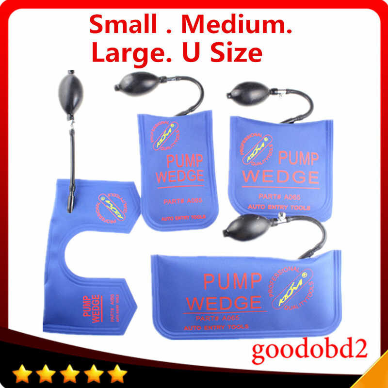 KLOM Air Pump Wedge Locksmith Airbag Pick Open Lock Hardware Tools Kit ...