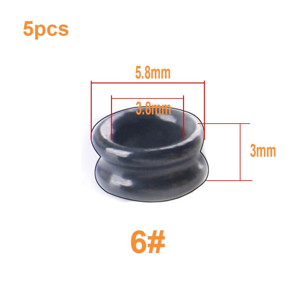 [SMT] 5pcs DIY Fishing Rod Guides Ring Ceramic Ring Rod Repair Kit ...