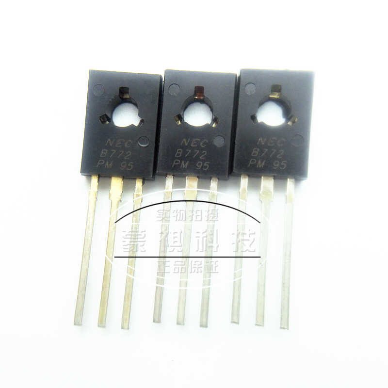 Transistor B772 2SB772 3A/40V PNP power transistor pair D882 10 pieces | Shopee Philippines