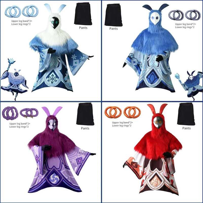 Mage Abyss Cosplay Costume Genshin Impact Uniform Wig Anime Chinese ...
