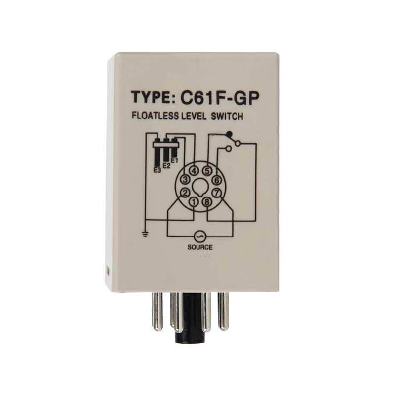 Liquid relay C61F-GP level controller pump automatic switch water drainage 220V 380V | Shopee ...