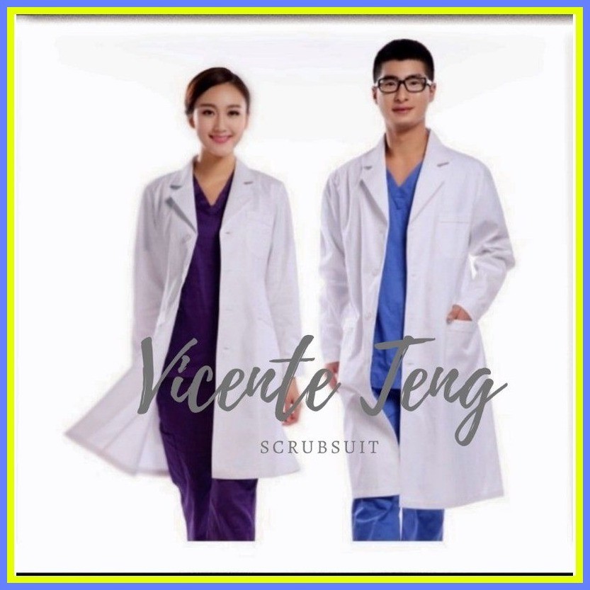 LABORATORY GOWN/SMOCK GOWN | Shopee Philippines