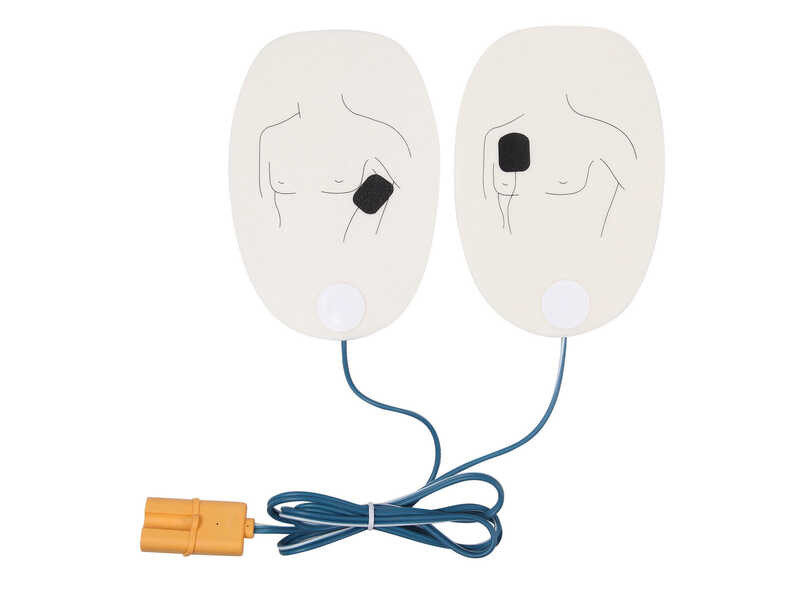 AED Defibrillation Training Patch with Long Line Defibrillation Patch ...