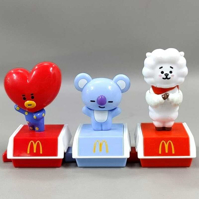 2564 People Collection 2025 New Mcdonald Toy proof Youth Group Bt21 ...