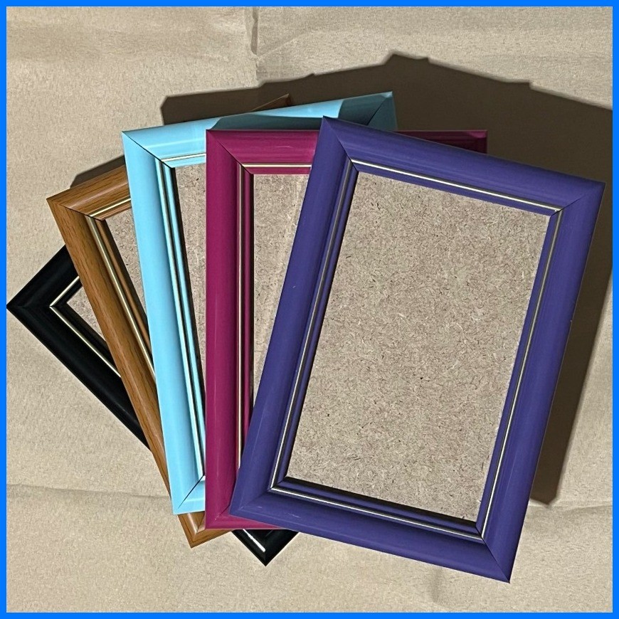 ┏ ๑ 2R, 3R, 4R, 5R, 6R, and 8R (with Gold Lining) Glass Picture Frame ...