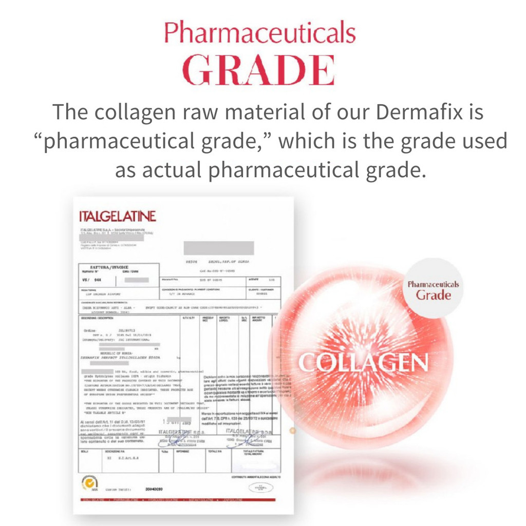 DERMAFIX Real Collagen Tension Up Toner 150ml Cream 50ml Serum 50ml ...