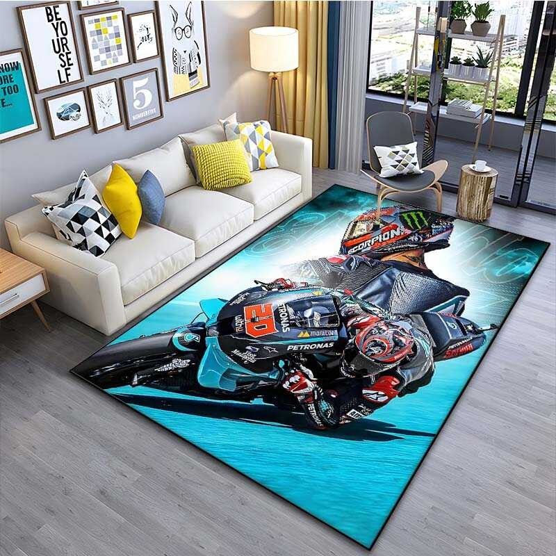 Motogp F-Fabio Quartararo 20 Pattern Carpets 15 Sizes Living Room ...