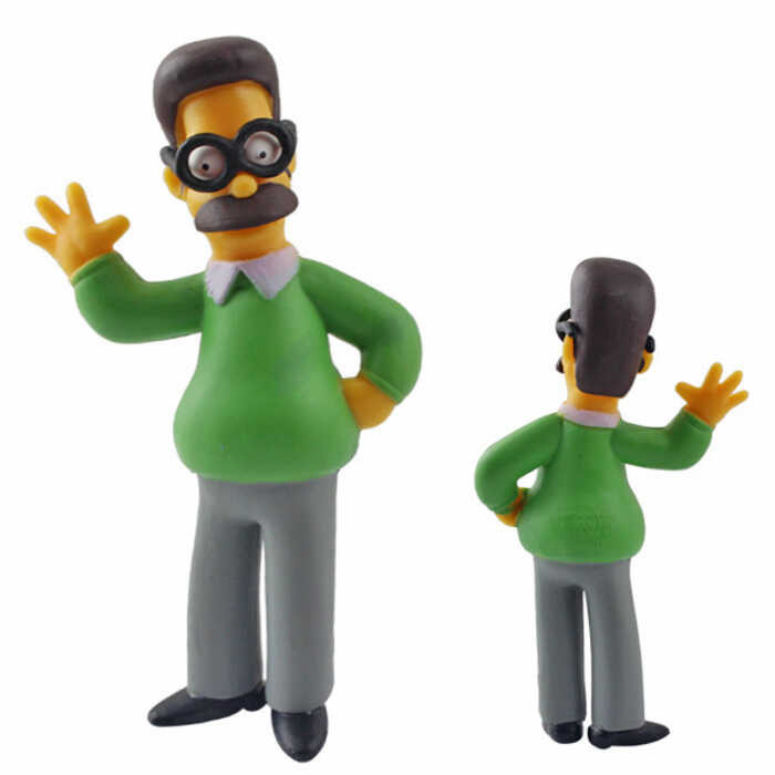 69 14Pcs Simpsons Cartoon Action Figures Toys Funny Homer Marge Bart ...