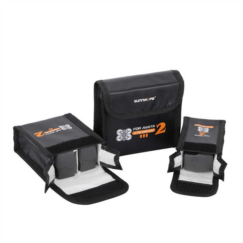 Drone Lipo Battery Safe Bag Para Sa DJI Avata 2 Protective Bag Battery ...