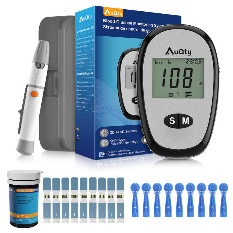 Meter Gamit Ang GDH Glucose Strip Glucometer Kit Blood Sugar Monitor ...