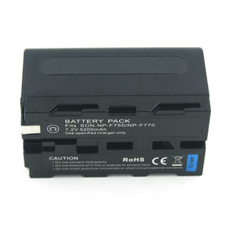 NP-F750 NPF750 7.2V 5.2Ah Li-ion Camera Rechargeable Battery for Sony ...