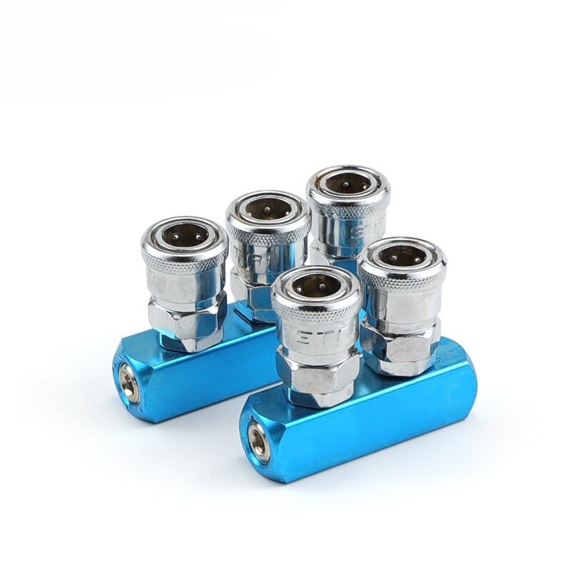 Pneumatic multi-pipe C type quick plug joint sml-2/3/4/5/6 bus-bar air ...