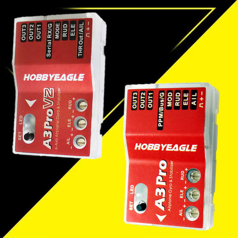 fixed wing helicopter RC flight controller gyroscope stabilization system Hobbyeagle A3 Pro/A3 ...