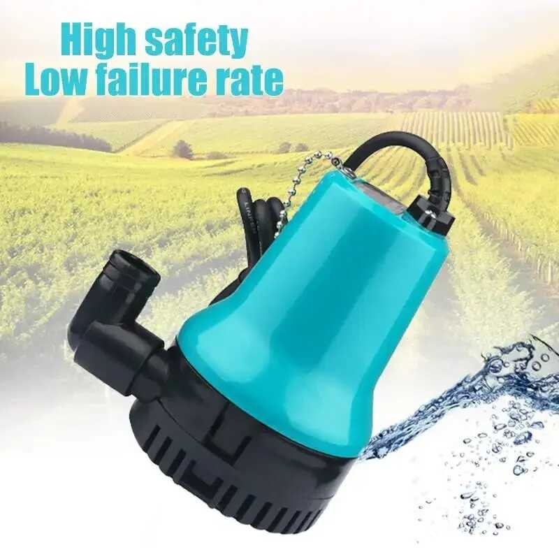 12V/24V 50W 4500L/H 5M DC Solar Water Pump Brushless Motor Water Circulation Submersible Pump ...