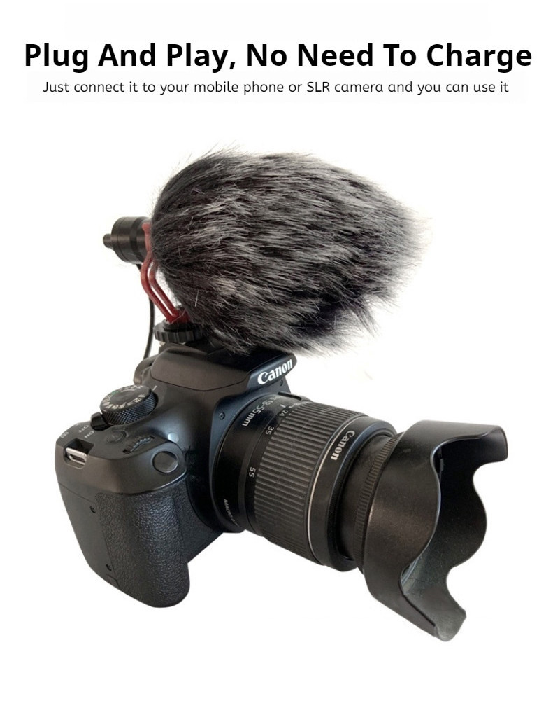 DSLR Camera microphone professional Shotgun Condenser Microphone For ...