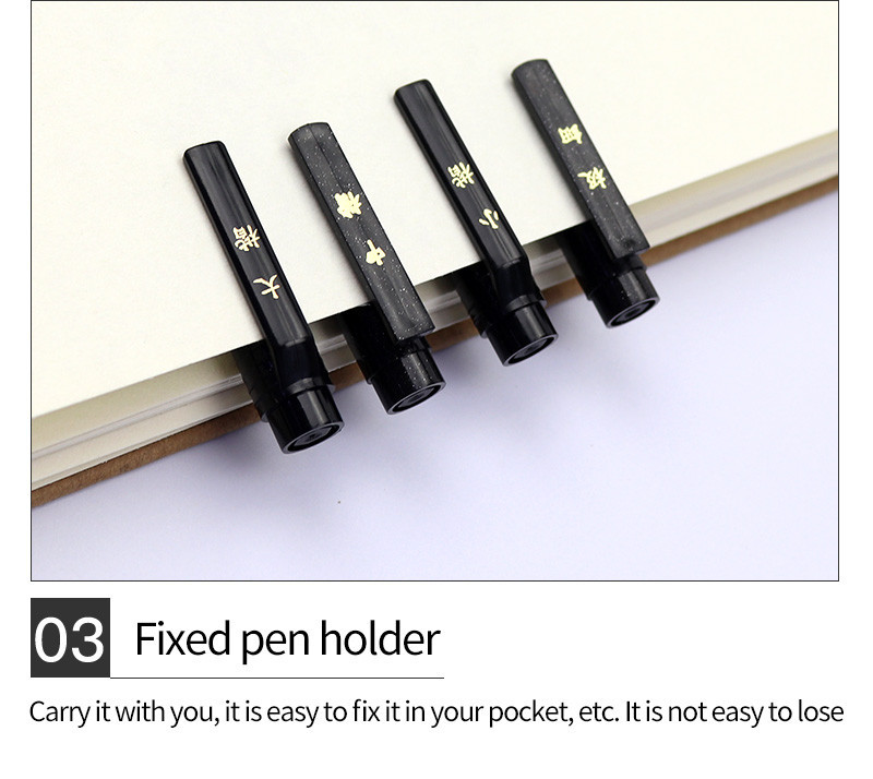 AngleMark Calligraphy Pen Beautiful Pen Soft Head Addable Ink Brush ...