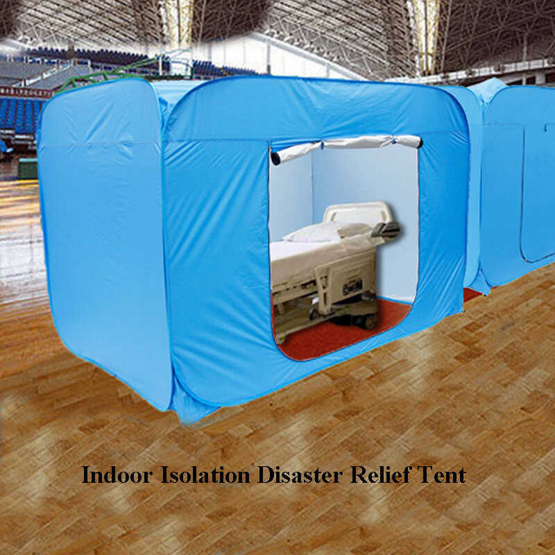 Pop Up Isolation Tent Outdoor Camp Automatic Temporary Internal Relief ...
