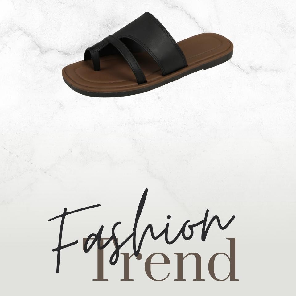 YOTO Casual Flat Sandals For Women One Finger Design Comfy Soft Strap ...