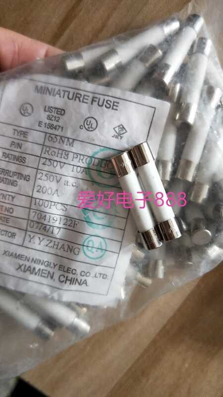 Orihinal ceramic fuse tube 6 30MM/6 * 32 10A250V mabilis na pahinga F 10A 250V | Shopee Philippines