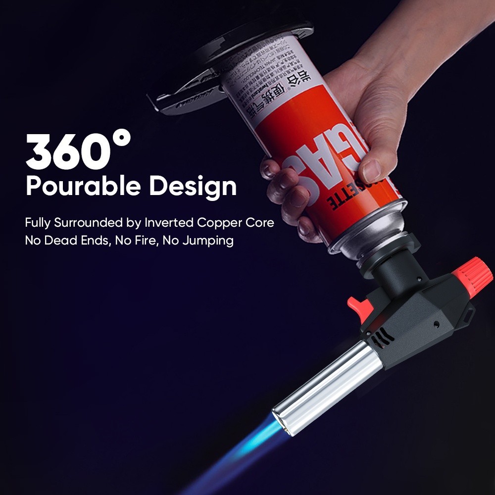 Mitsushi Butane Auto Ignition Jet Burner Flamethrower Gas Blow Flame Gun | Shopee Philippines