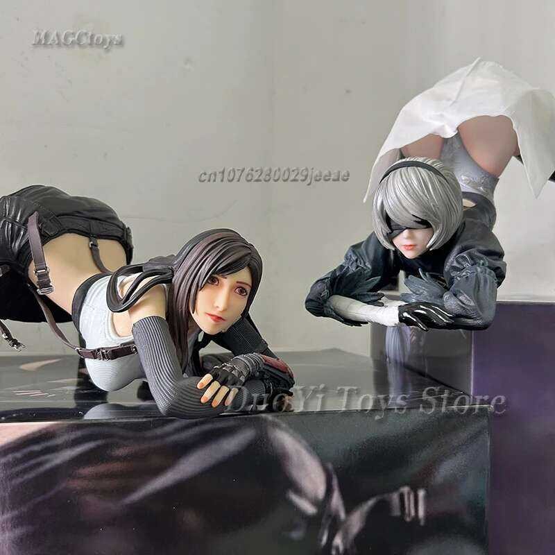 Tifa 2 PLAY 0A AR Figure Kai VII Nier Automata Yorha 2B Lay Lie Prone Posture Action | Shopee ...