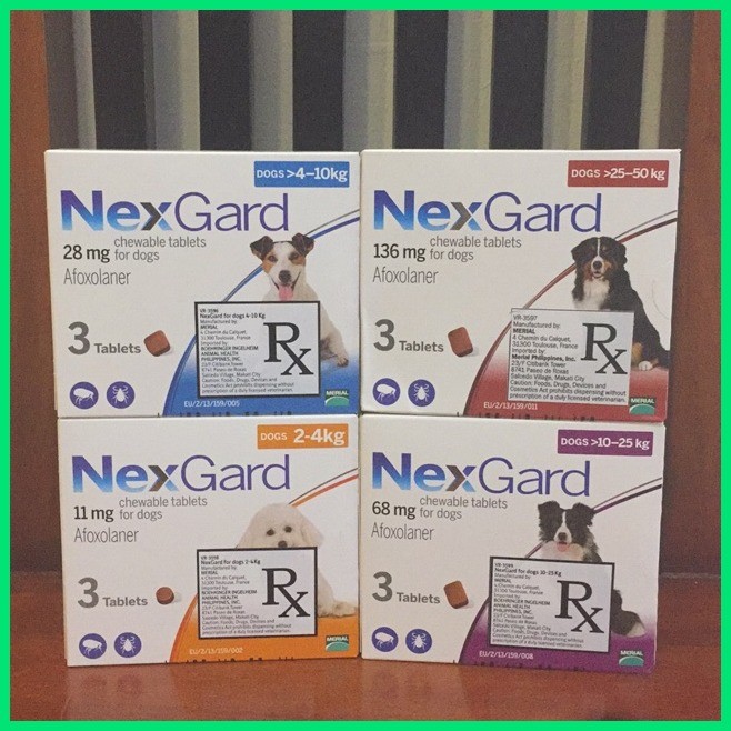 NexGard Chewables for flea infestation/allergy dermatitis | Shopee ...