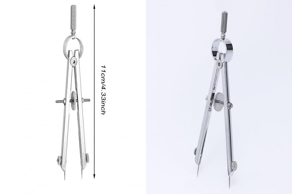 Adjustment Knob Compass Bow Divider with Metal Material Professional ...