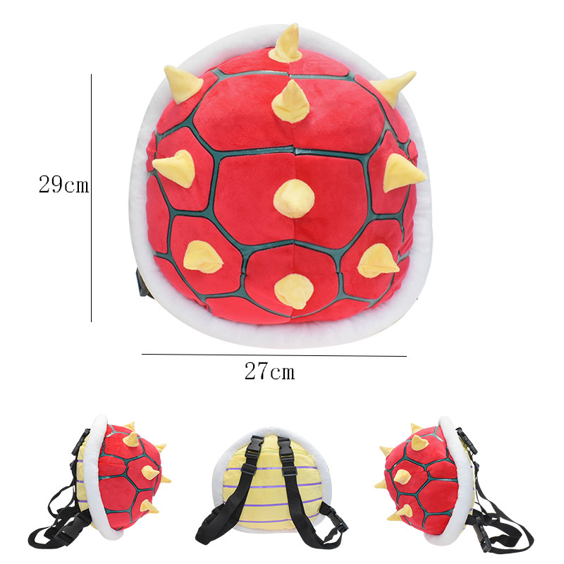 2 in 1 Mario Bros Turtle Shell Backpack Cosplay Koopa Backpack Troopa ...