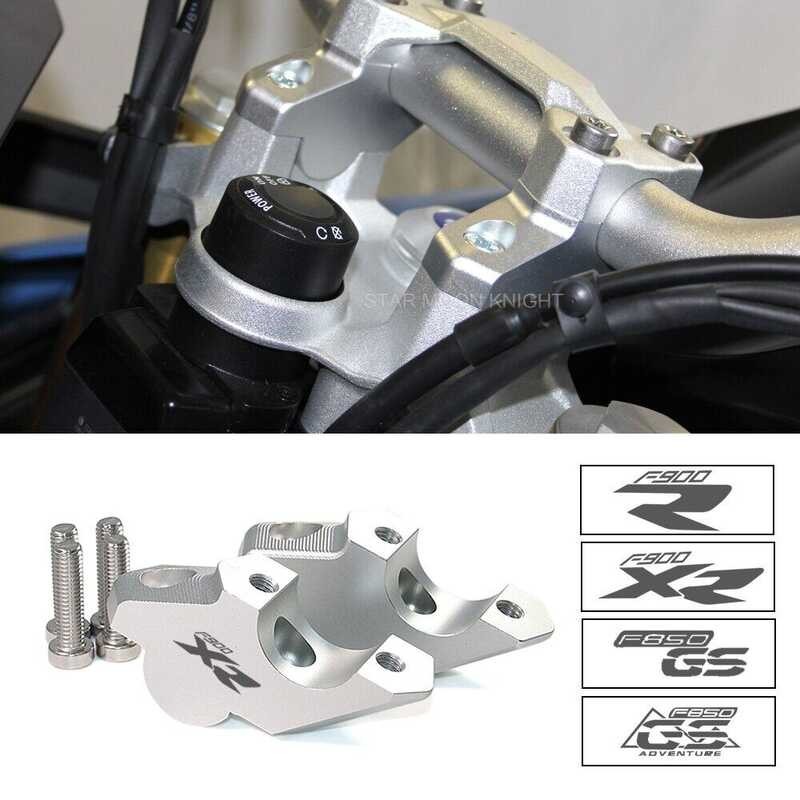 Handlebar CNC Riser Clamp Para Sa F900 F900r F900xr 900 XR F850gs F 850 ...