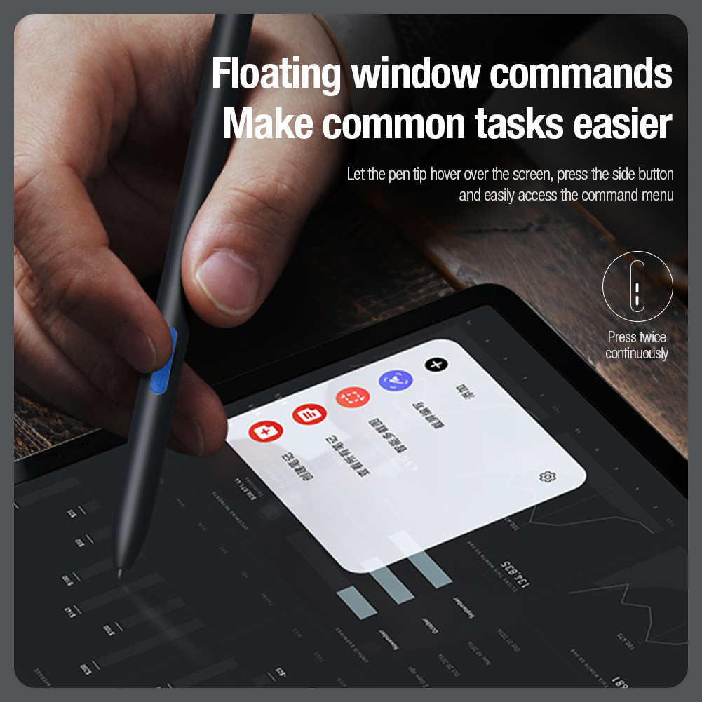 NILLKIN ISketch S3 Stylus Pen For Samsung Tab S7 S8 S9 Magnetic Stylus Pen For Samsung Series ...