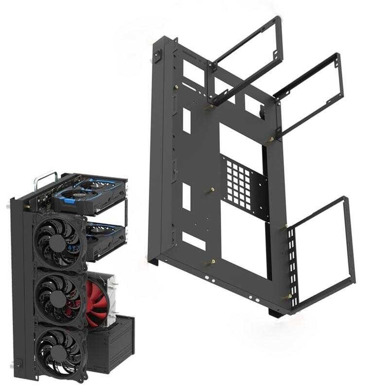 MATX Mini ATX ITX PC Test Bench Open Air Frame DIY Case Portable ...